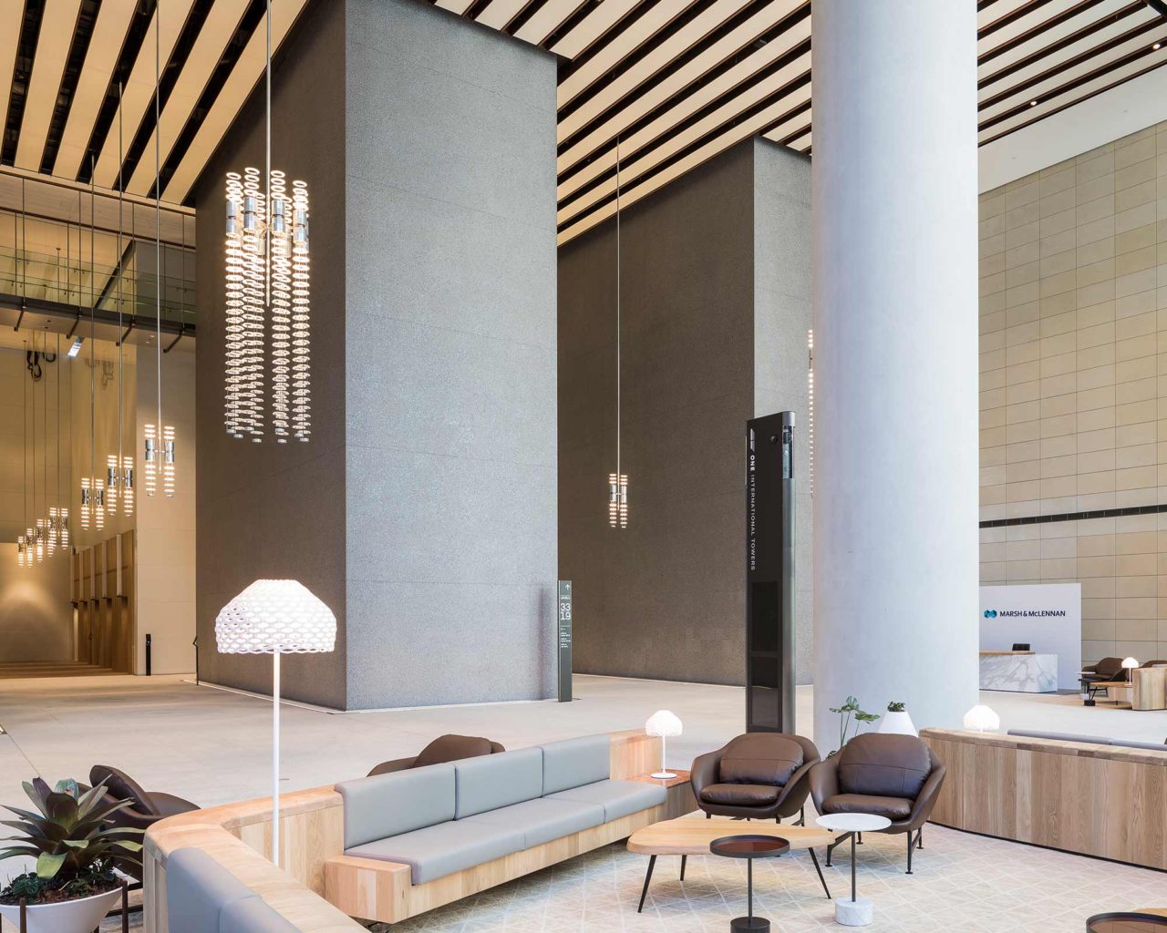 Barangaroo Tower 1: South Lobby - Cubic